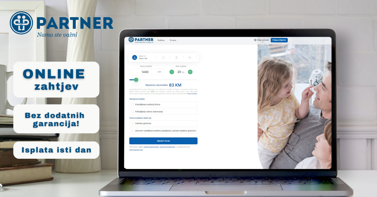 Online krediti - Partner mikrokreditna fondacija
